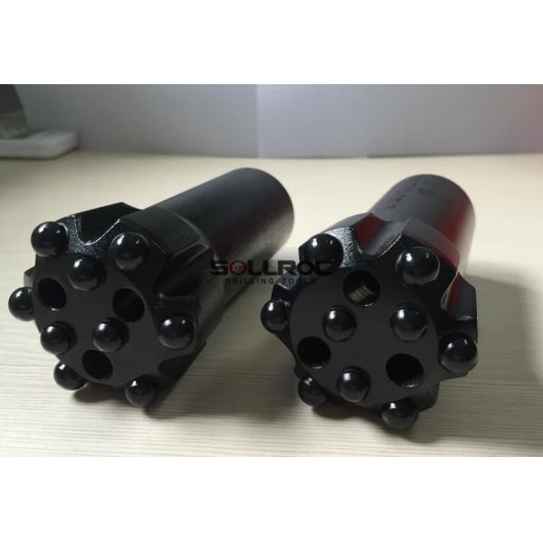 Quality Top Hammer R32 Spherical Button Rock Bits For Granite Retract Skirt for sale