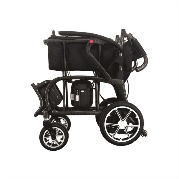 Quality Electromagnetic Braking Electric Wheelchair with Adjustable Height and Remote for sale