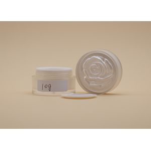 Quality Customized Cosmetic Cream Containers , Plastic Acrylic Cream Jar For Musk Mud for sale