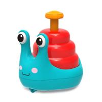 Quality Wholesale Mini Snail Car Toys Hand Pressed Cartoon Snail Children Toys Party for sale