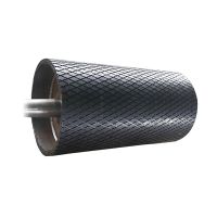 Quality Diamond Rubber Conveyor Pulley Lagging for sale