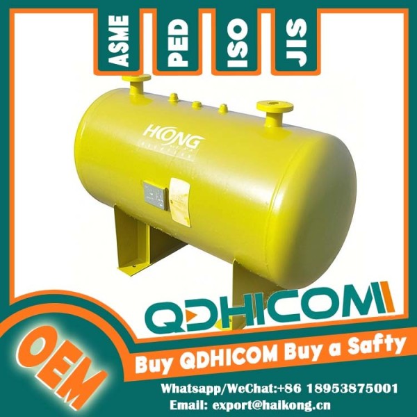 Quality Air Receiver Tank / High Pressure Carbon Steel Storage Vessel for Industrial Compressor System for sale