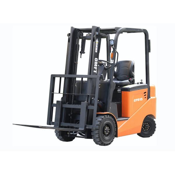 Quality Electric Forklift with AC Motors Standard Ce ISO SGS 1500kgs OEM and Spare Parts for sale