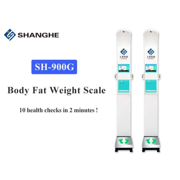 Quality Eletronic Balance Body Composition Analyzer Machine , White Medical Body for sale