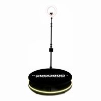 Quality Live 360 Camera Photo Booth Machine Metal Slow Spinning Picture Booth for sale