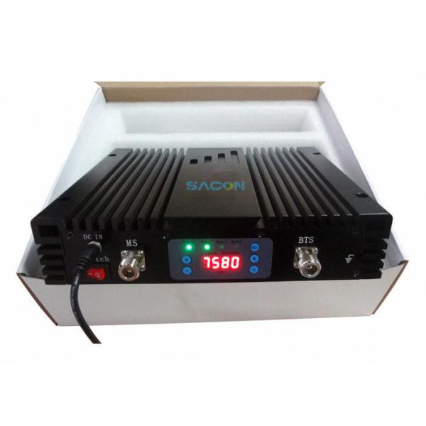 Quality High Power GSM Mobile Signal Repeater Line Amplifier 30dBm With LED Panel for sale