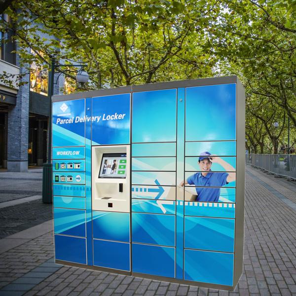 Quality Automated Electronic Parcel Delivery Lockers, Parcel Collection Lockers for sale