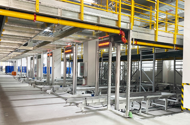 Integrated Logistics Center Pallet Stacker Crane ASRS Automated Shuttle Storage System 