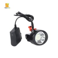 Quality 4500lux 600 Cycles Mining Hard Hat Lamp Rechargeable Miners Headlamp for sale