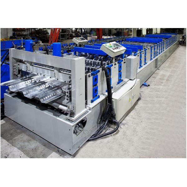 Quality Metal Deck Roll Forming Machine , Floor Tiles Manufacturing Machines Fully Auto for sale