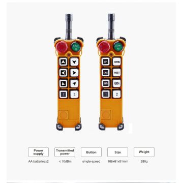 Quality Handheld Remote Control Jib Crane F26-A1 Cordless Radio Remote Control System for sale
