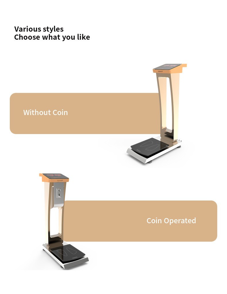 Quality Gym Digital Weight Scale Coin Operated Human Weighing Machine with Customized for sale