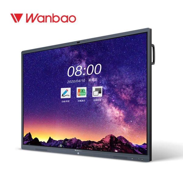 Quality High Resolution Smart Interactive Whiteboard Display 55 - 98