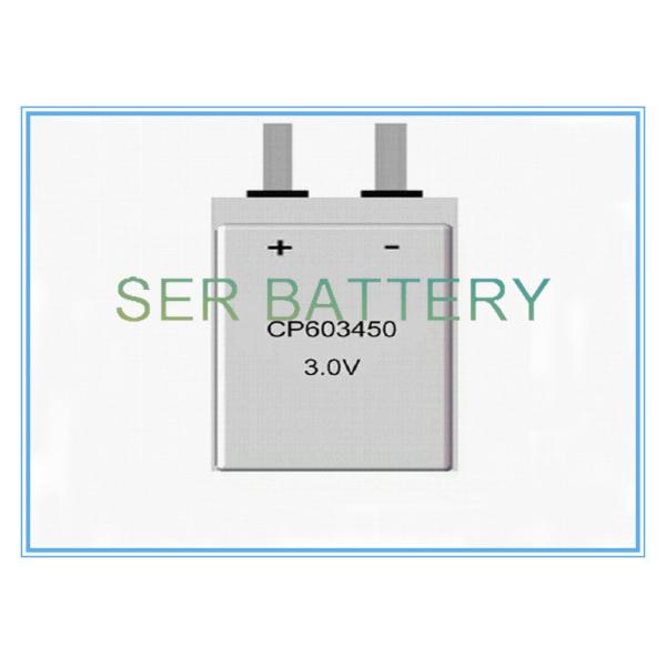 Quality Slim Thin Type Lithium Manganese Battery 3V CP603450 For Active Electronic Tag for sale