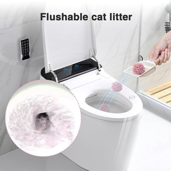 Quality Peach Tofu Kitty Litter Hard Clumping Odor Control Flushable Cat Potty Sand for sale