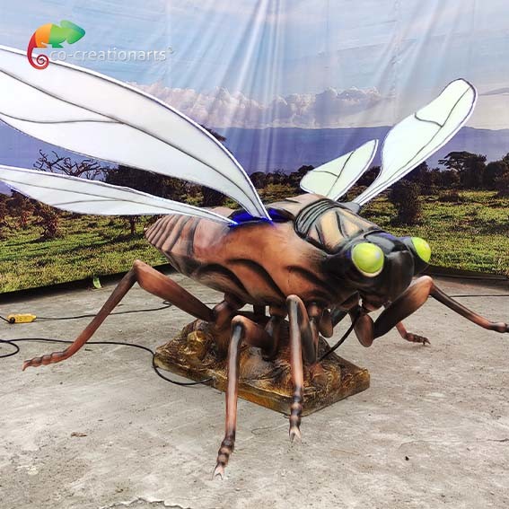 Quality Waterproofing Animatronic Insects Cicada for sale