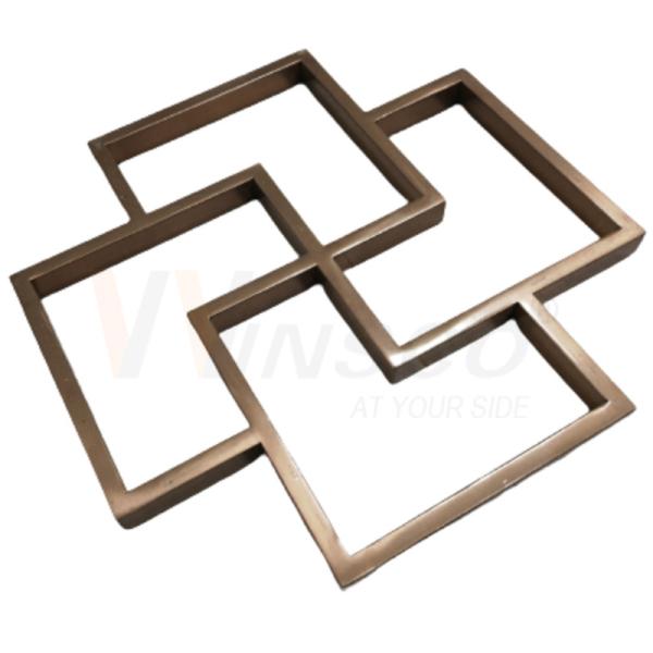 Quality SUS 201 304 316 Metal Wall Sculptures Stainless Steel Fabrication for sale