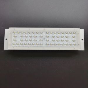 Quality 56 W SMD 3030 PC Led Light Lens , Led Street Light Lens For Led Road Lamp for sale