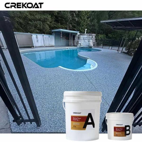 Quality High Gloss Finish Polyaspartic Floor Coating Seamless Easy To Clean for sale