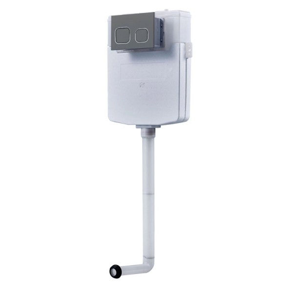 Quality HDPE ABS PP POM Concealed Toilet Cistern In Wall Flush Tank Elegant Design for sale