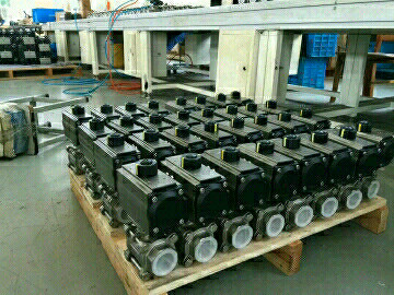 Quality Ball Valve With Double Acting Pneumatic Actuator ATEX Actuators Accessories for sale