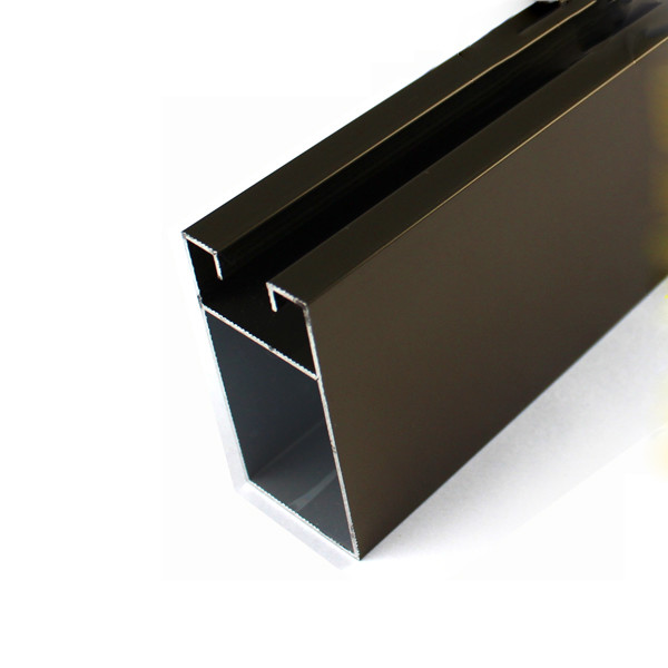Quality 6063 T3 - T8 Aluminum Curtain Wall Profile Electronics Color For Building for sale