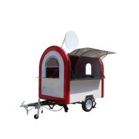 Quality CE Approved 2 Wheels One Axle Food Truck/Trailer with Ice Beer and Mochi Ice for sale