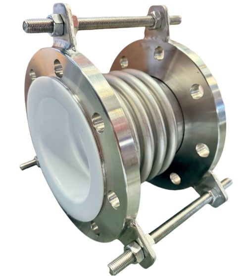 Quality PTFE Lined Expansion Bellows with JIS 10K Flange Standard for sale
