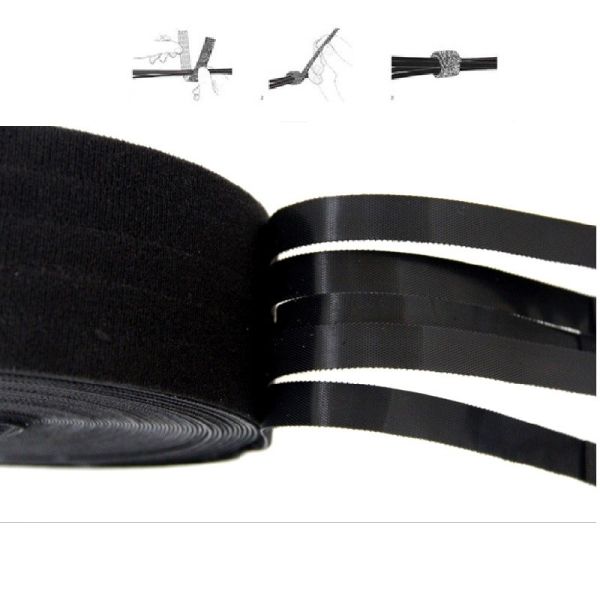 Quality Multifuncation double Sided Hook and Loop Cable Ties back to back hook and loop wrap cable tie for sale