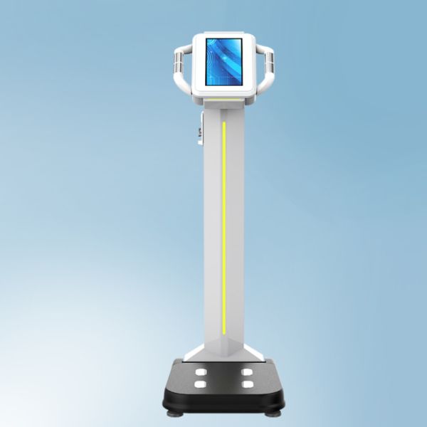 Quality Eight Electrode ABS and Stainless Steel LCD Display Coin Body Fat Scale for Health Checkup for sale