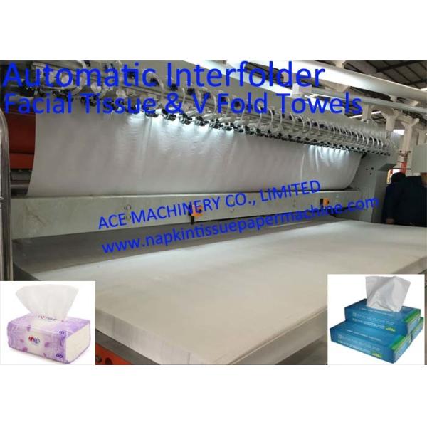 Quality Facial Tissue Converting Machine With Fully Automatic Tissue Paper Packing for sale