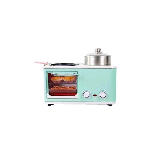 Quality 3 In 1 Electric Oven Breakfast Maker Pink Coffee Maker Multi Functional for sale