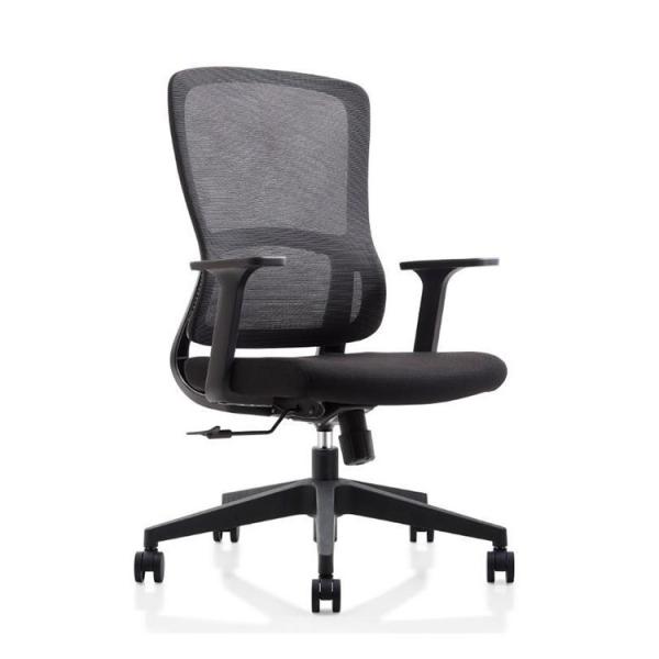 Quality Black Headrest Mesh Office Chair High Stretch Mesh Task Chair for sale