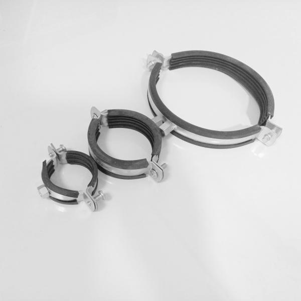 Quality OEM Nut Strut Channel Pipe Clamp EPDM Rubber Insert Drainage tubes for sale