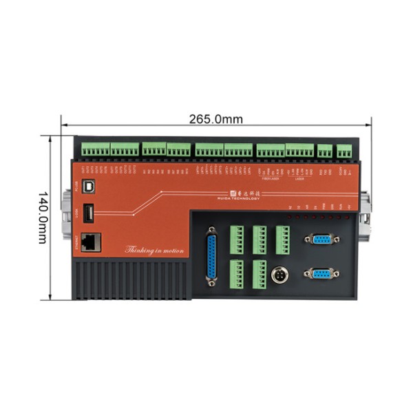 Quality Ruida RDC6563FG-LITE Fiber Laser Control System Support Frog Fly Cutting With for sale