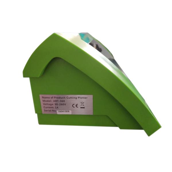 Quality Portable Green Desktop Vinyl Cutter Plotter Step Motor For Craft Jobs for sale