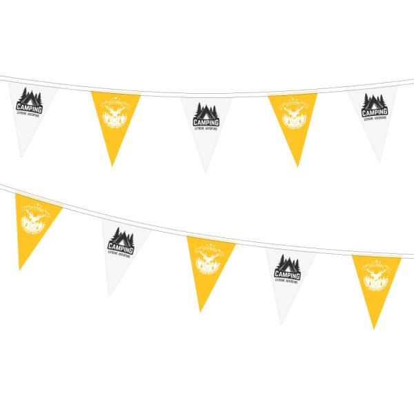 Quality Triangle String Camping Flag Pull Flag Sky Curtain Campsite for sale