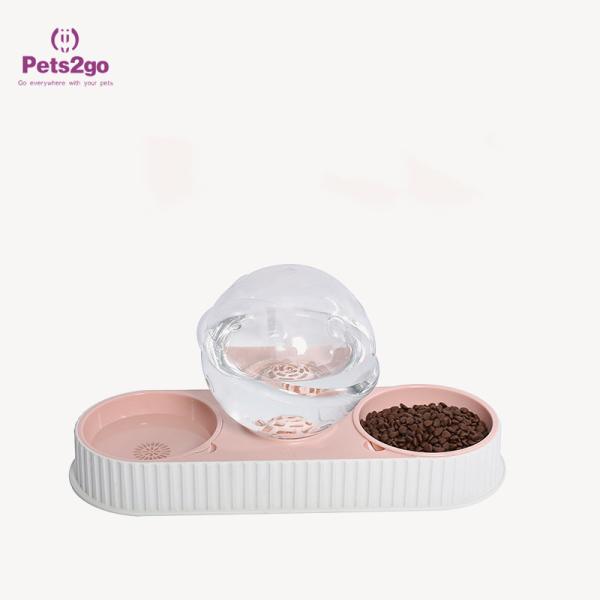 Quality BPA Free Easy Lifting rubber feet Automatic Feeder Bowls for sale