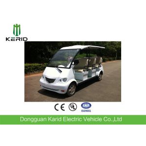 Quality 8 Seater Electric Car Max Speed 30km , Multi Passenger Sightseeing Tour Bus for sale