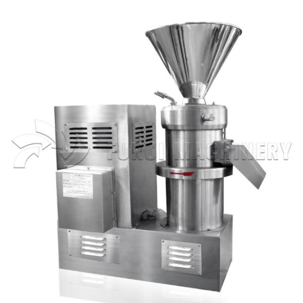 Quality Industrial Nut Grinder Machine Vertical Colloid Mill Peanut Butter ISO for sale