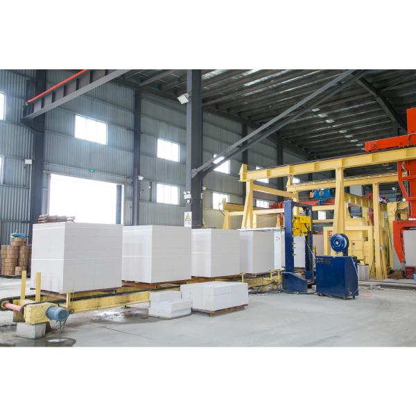 Quality Termite Resistant Tray Station AAC Block Cutting Machine for sale