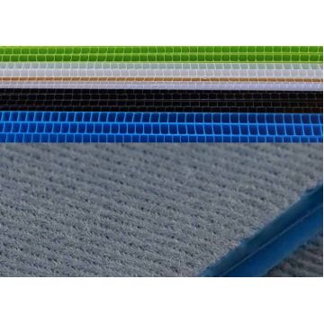 Quality C​rosslinked Foam PP Corrugated Board Spunbond Lamination Coroplast 3mm 4mm for sale