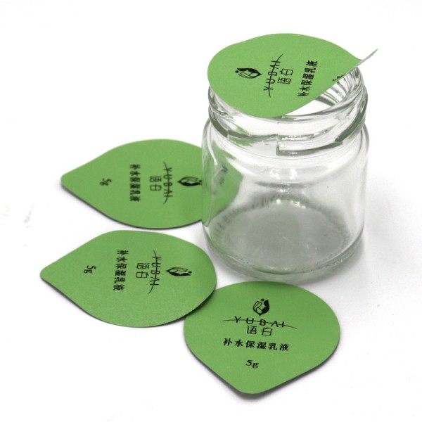 Quality 40 Micron 98mm Yogurt Cup Lid Disposable Roundness Pre Cut Pe Film for sale