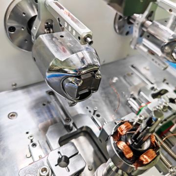 Quality BLDC Fan Motor Wire Winding Machine with 1 mm Axis Length and Suitable for sale