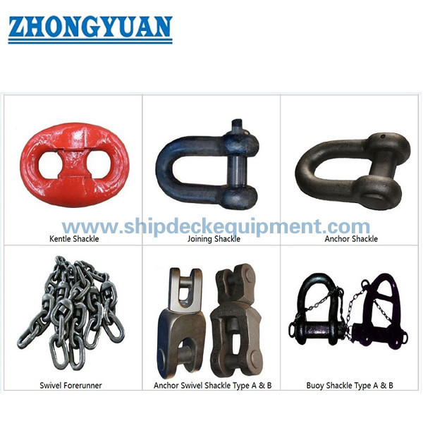 Quality Forged and Cast Steel Anchor Chain Accessories for Marine Anchoring and Offshore Mooring Systems for sale