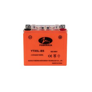 Quality OEM YTX5LBS Gel 12v 4ah Motorcycle Battery 113x70x85mm for sale