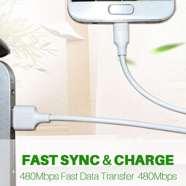 Quality OEM Micro USB 2.0 Fast Charging Cable 2m Micro USB Charging Cable for sale