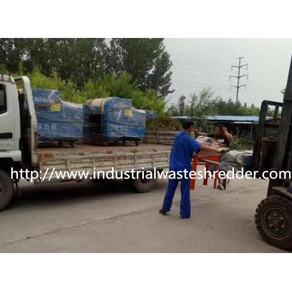 Quality Industrial Waste Plastic Film Shredder Alloy Steel Blade For Jeans Scrap for sale
