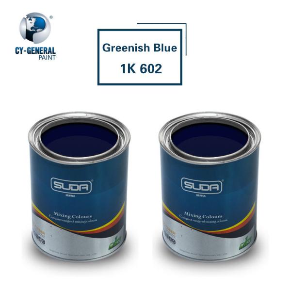 Quality Strong Covering 1K Basecoat Greenish Blue Acrylic Auto Primer Spray Paint for sale