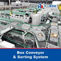 Quality Carton Sorting Conveyor System Flexible Gravity Roller Conveyor System Logistics Sorting Warehouse Storage Rack for sale